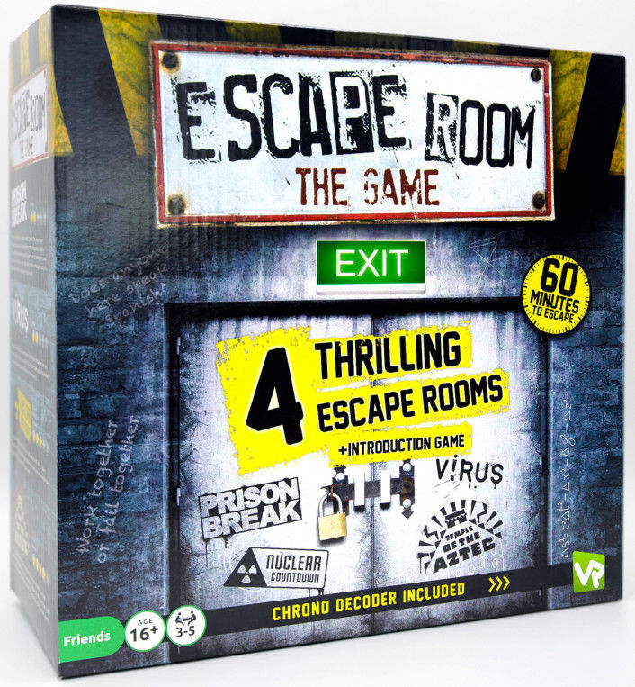 GamerWare. Escape Room the Game - 4 Rooms Plus Chrono Decoder