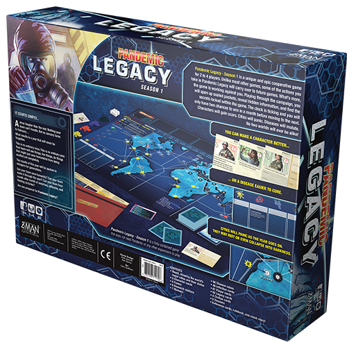 GamerWare. Pandemic Legacy Season 1 (Blue Edition)