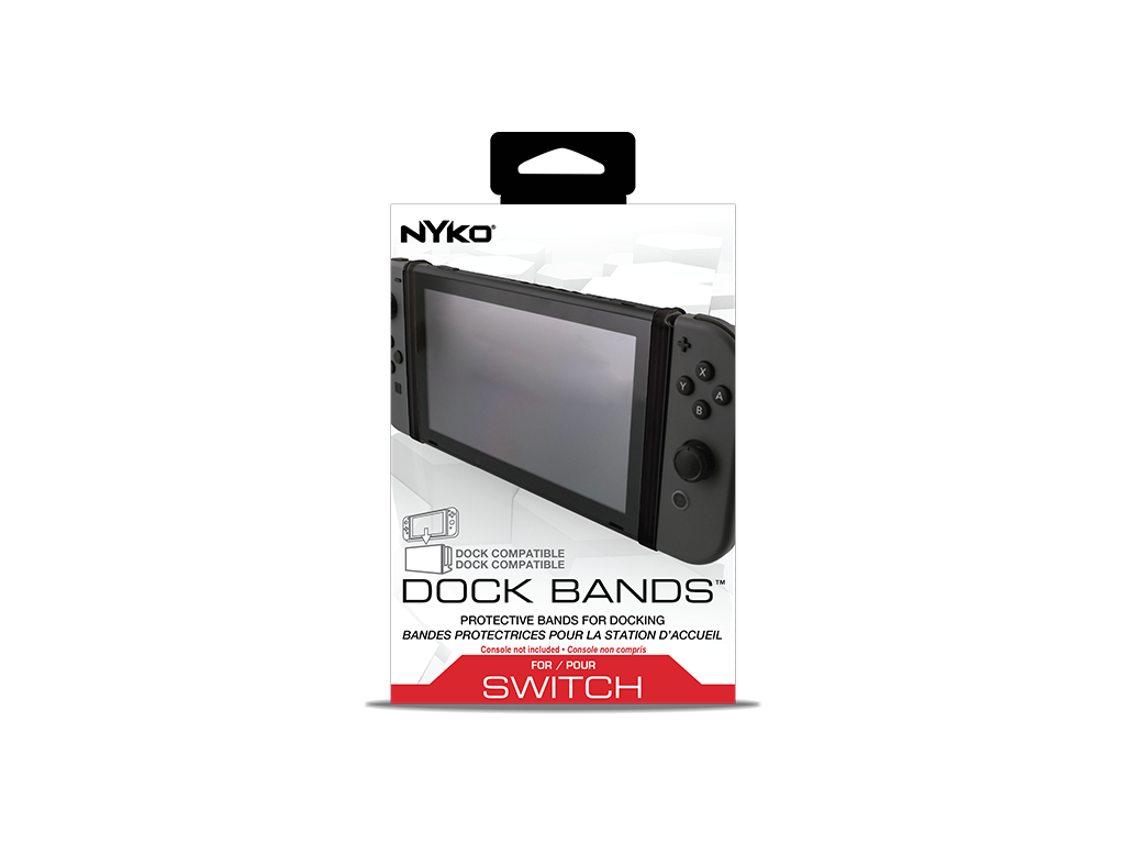 GamerWare. Nyko Dock Bands for Nintendo Switch