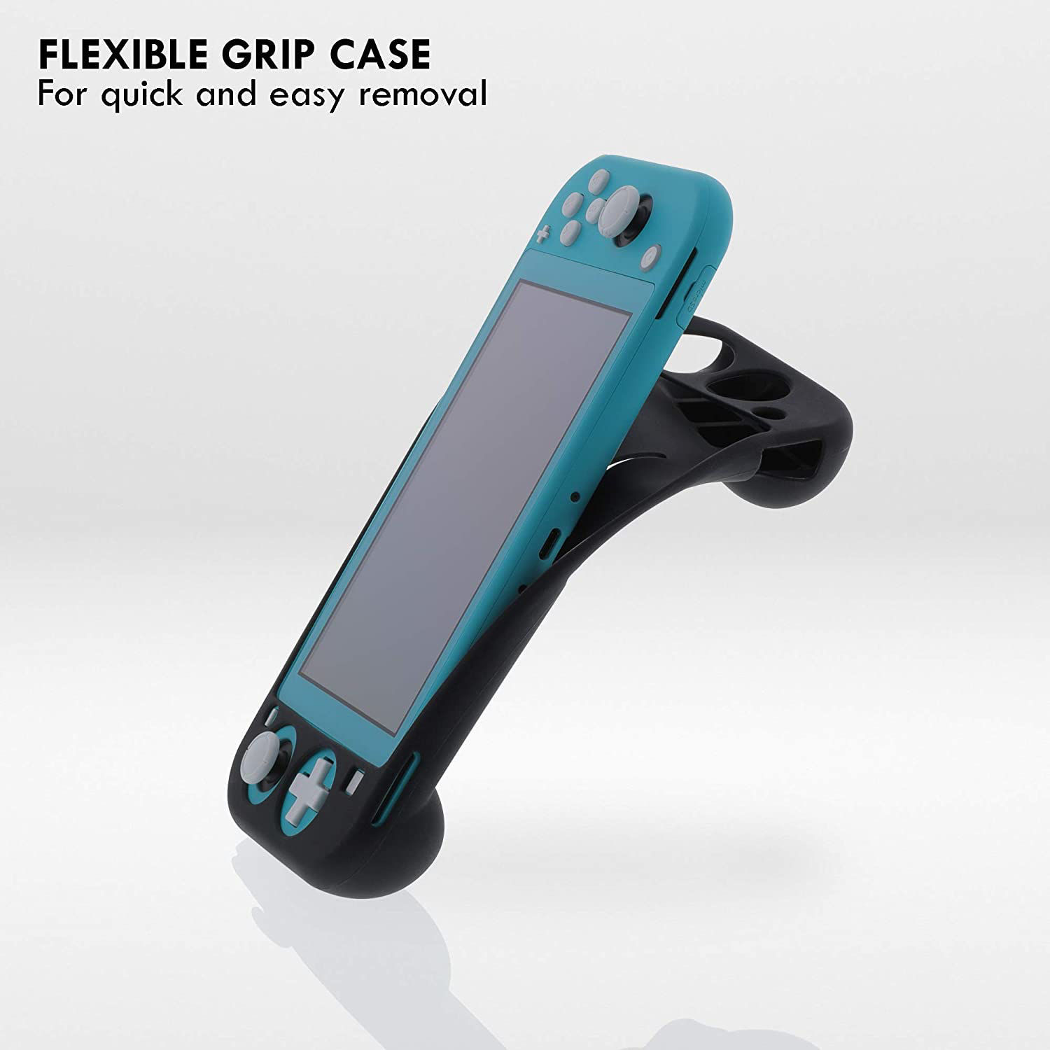 GamerWare. dreamGEAR Comfort Grip for Nintendo Switch Lite - Black