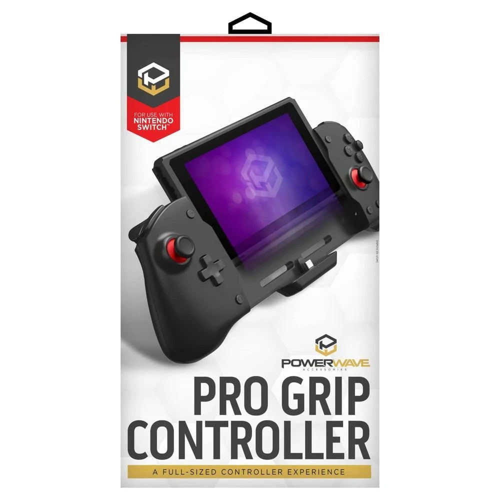 GamerWare. Powerwave Pro Grip Controller for Nintendo Switch