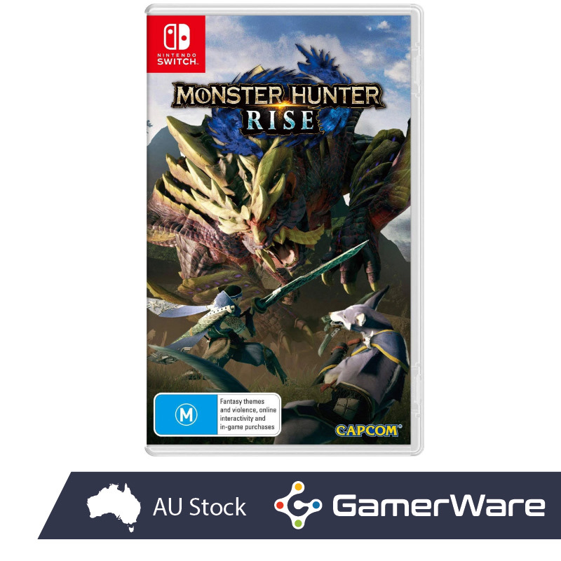 GamerWare. Monster Hunter Rise for Nintendo Switch